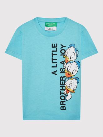 Benetton United Colors Of Benetton T-Shirt 3096G103I Blau Regular Fit
