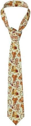 Generic Cravate Pour Hommes Far West Am&eacute;ricain R&eacute;tro Classique Necktie R&eacute;glable Cravate Pour Travail Mariage &Eacute;v&eacute;nements