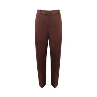Elisabetta Franchi Pa-125-56E2 Palazzo Hose - - Trousers - Damen - Braun - L