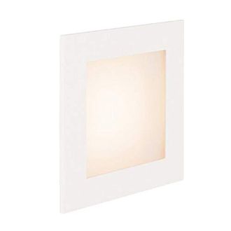 SLV FRAME LED 230V BASIC, LED Indoor Wandeinbauleuchte, 2700K, Weiss, Wei&szlig;