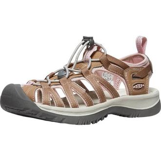 Keen Damen Trekkingsandale WHISPER W-TOASTED COCONUT/PEACH WHIP