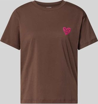 Jake*s Casual Regular Fit T-Shirt mit Motiv-Stitching