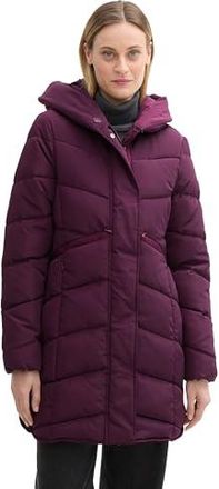 Tom Tailor 1042914 Jacket, 35796-Blackberry, XL Femmes