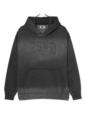 Izzue hoodie &agrave; motif RSVD brod&eacute; - Gris