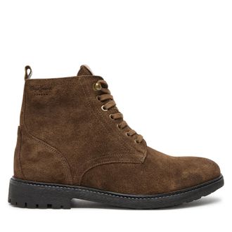 Pepe Jeans London Schnürschuhe Pepe Jeans PMS50247 Braun