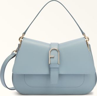 Furla Flow Henkeltasche M Cirro Claris Lux-kalbsleder Mit Intarsie Damen