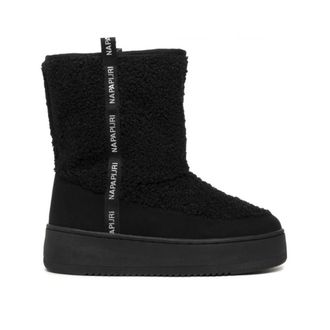 Napapijri Urban Casual High Top Sneakers Schwarz - - Shoes - Damen - Schwarzk - 38 EU