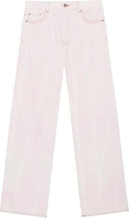 Ganni Damen, Jeans, Rosa, W28Größe