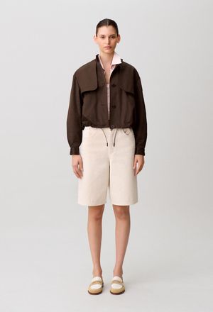 Claudie Pierlot Blouson satin&eacute;
