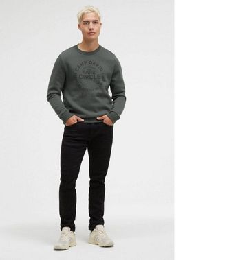 Camp David Sweatshirt,Sweatshirt mit Puffprint power mit Baumwolle