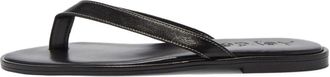 Aeyde Melody Sandalen mit Zehensteg - Schwarz