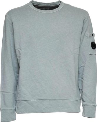 C.P. Company C.p. Company, Homme, Sweatshirts et sweats &agrave; capuche, Bleu, Taille: XL Crew Neck SweaT-shirt