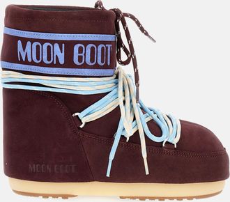 Moon Boot Icon Low Stiefel Aus Wildleder