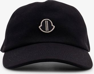 Rick Owens Cotton Baseball Hat - MONCLER + RICK OWENS - gender_Man