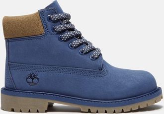 Timberland Wasserdichter Timberland Premium 6-Inch-Boot f&uuml;r Jugendliche in Dunkelblau, Blau, Gr&ouml;&szlig;e