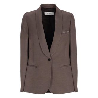 PESERICO Femme, Vestes, Brun, Taille: 42 FR Blazers