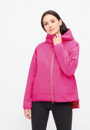 Derbe Softshelljacke Peutby wasserabweisend, winddicht, Kapuze