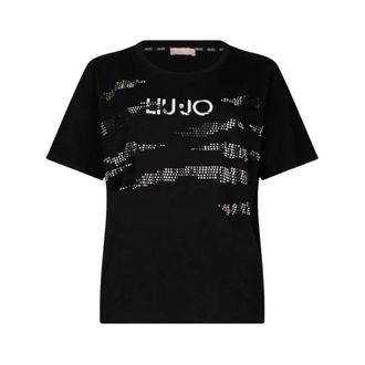 Liu Jo ECS Moda M/C T-shirt - - Tops - Damen - Schwarzk - S