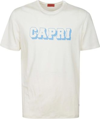 Isaia Homme, Tops, Blanc, Taille: S T-Chemises