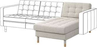 IKEA LANDSKRONA Récamiere, Anbauteil