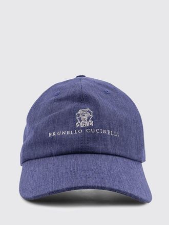 Brunello Cucinelli Chapeau BRUNELLO CUCINELLI Homme couleur Bleu