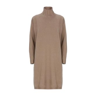 Fabiana Filippi Wollkurzes Kleid - - Dresses - Damen - Braun - M