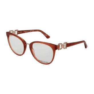 Guess Femme, Accessoires, Brun, Taille: ONE Size Montures de lunettes optiques rondes en acétate