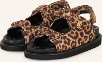 Kurt Geiger Plateau-Sandalen Orson braun