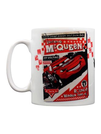 Disney Walt Kaffeebecher Pixar Cars Poster, Mehrfarbig