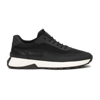 Kazar Schwarze Herren-Sneaker auf einer bequemen Sohle - - Shoes - Herren - Schwarzk - 42 EU
