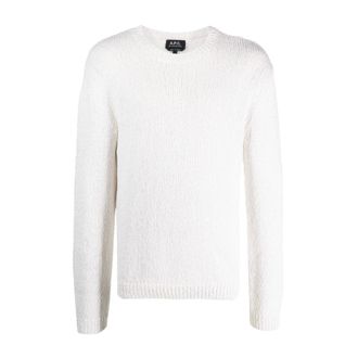A.P.C. A.p.c., Homme, Pulls, Blanc, Taille: XL Pull Gaston