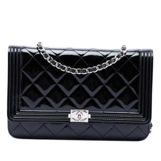Chanel Pre-owned Boy Wallet on Chain - - Pre-owned - Damen - Schwarzk - ONE SIZE