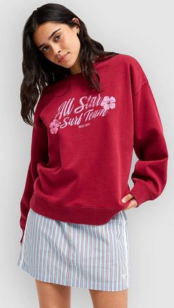 Roxy Lineup Sweater beet red