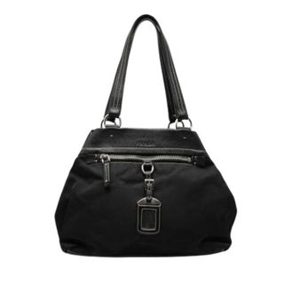 Prada Sac cabas vintage Pre-owned - Femme - Pre-owned - Noir - Taille: ONE Size