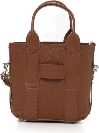 Hogan Femme, Sacs, Brun, Taille: ONE Size Petit Sac de Courses Script