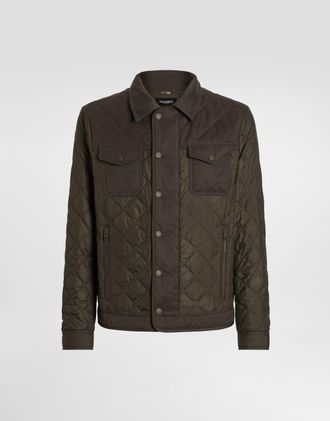 Dolce & Gabbana Steppjacke - Mann M&auml;ntel Und Jacken Beige 48