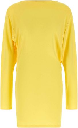 Jacquemus Robe Au Genou - Jaune