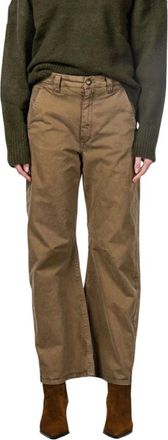 Mason's Vivienne City Chino Pants - Femme - Pantalons - Brun - Taille: 40 FR