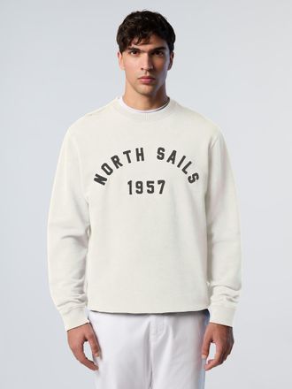 North Sails Kapuzenpullover Hoodie mit gesticktem Schriftzug