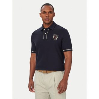 Guess Poloshirt M6YP17 K4398 Dunkelblau Regular Fit
