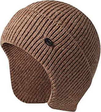 Generic Bonnet Femme Hiver Bonnet Femme Chapeau Femme Hiver Confortable Classique - Bonnet Ski Doubl&eacute; Polaire Homme Femme, Bord Roulott&eacute; Chaud, Respirant et C