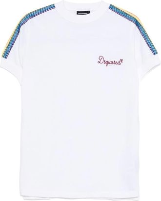 Dsquared2 Homme, Tops, Blanc, Taille: M T-Shirt