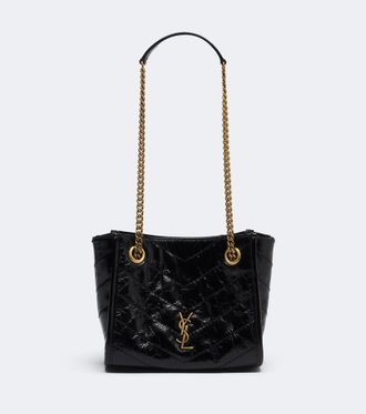 Saint Laurent Sac port&eacute; &eacute;paule Niki Mini en cuir