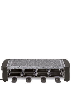 K&uuml;chenprofi K&uuml;chenprofi Raclette-Grill HOT Stone8, Schwarz, Stein, Kunststoff, Metall, 20.5x10.5x48 cm, Temperaturregler, K&uuml;chenger&auml;te, Tischgrills & Fondues, Rac