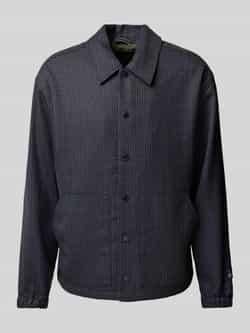 Scotch & Soda Regular Fit Hemdjacke mit aufgesetzten Eingrifftaschen