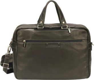 Arthur Aston Aktentasche Arthur & Aston Porte Document Homme Noir