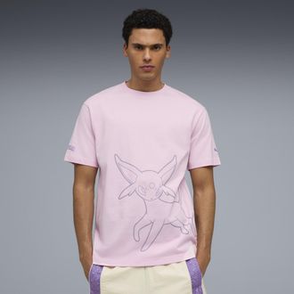 Puma x POK&Eacute;MON Relaxed Graphic T-Shirt Herren, Kleidung, Rosa, S