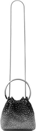 Jimmy Choo London Bon Bon Bucket Bag - Black