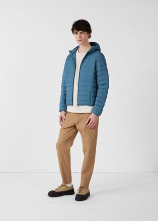 Jott Doudoune l&eacute;g&egrave;re stretch &agrave; capuche Encre de mer Frantz - Taille XXL