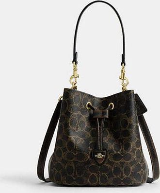 Coach Rowan Beuteltasche Aus Loved-Signature-Canvas Mit Anh&auml;ngern